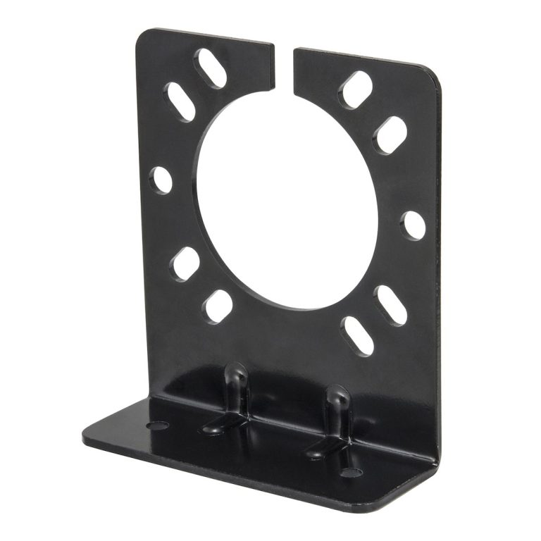 Trailer Wiring Connector Mounting Bracket - For Use With 7 RV Blade and ...